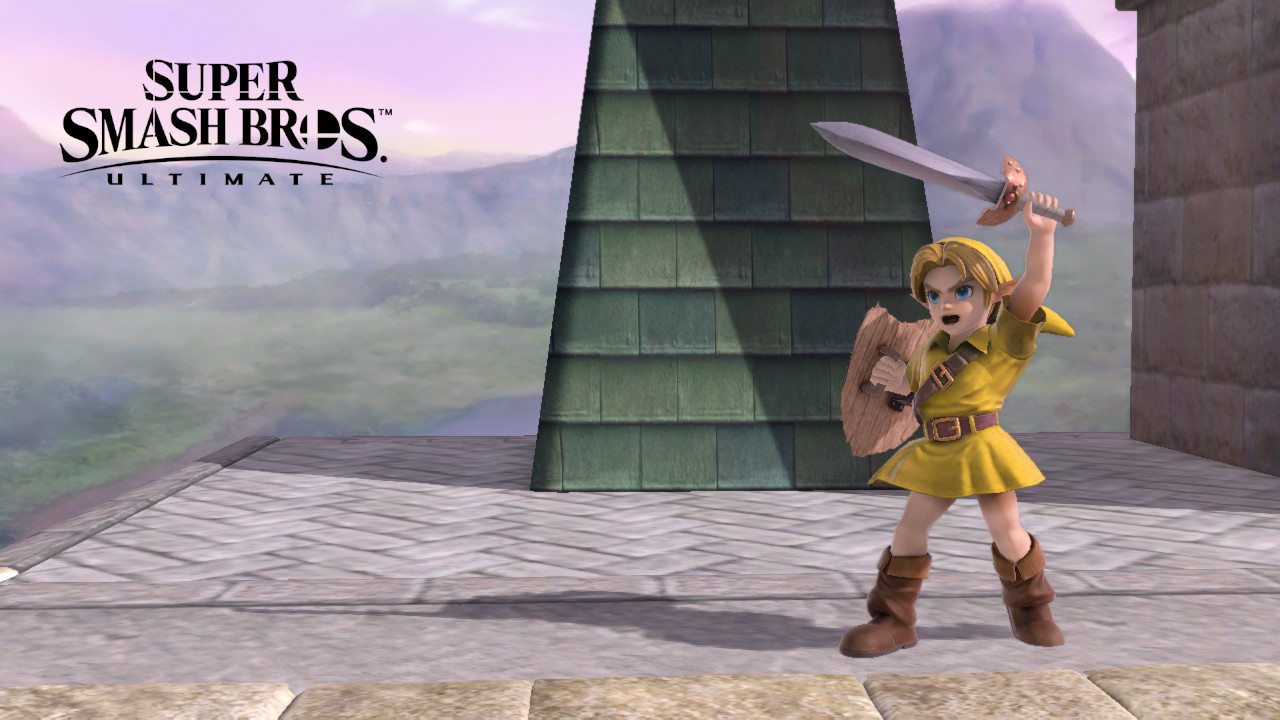 Yellow Tunic Mod for Super Smash Bros. Ultimate | SSBU Mods
