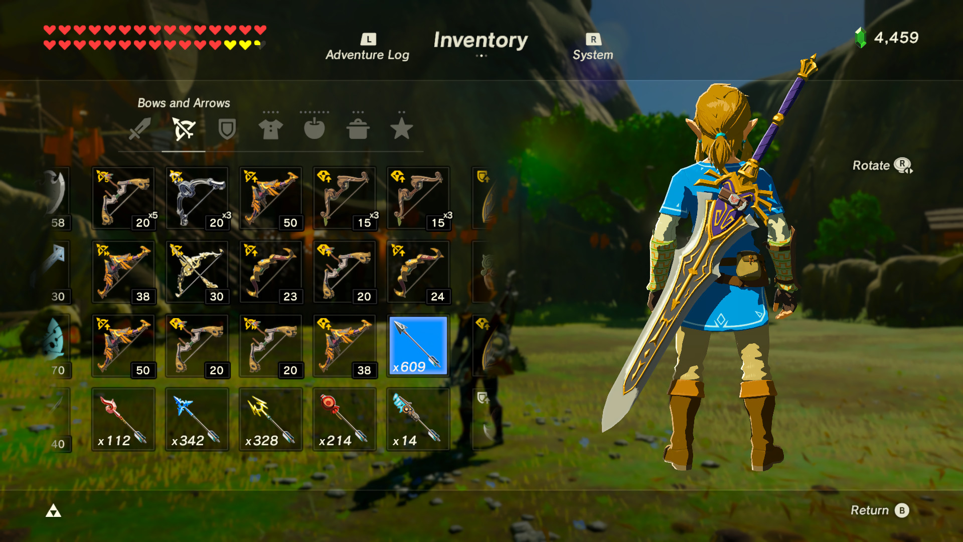 Weapon Resizes [The Legend of Zelda: Breath of the Wild (WiiU)] [Mods]
