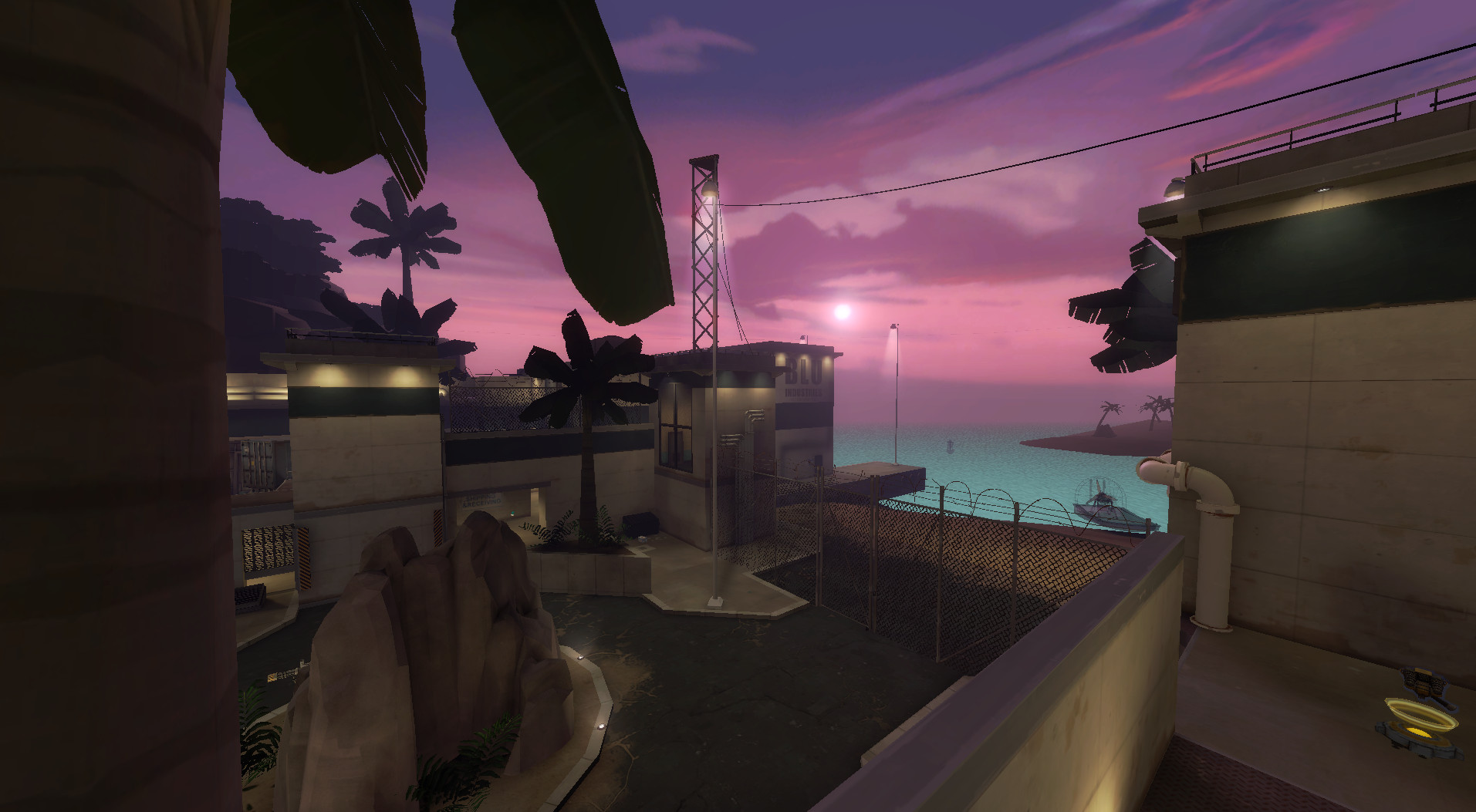 Map Port dm_lobstershore Mod for Team Fortress 2 Classic | TF2Classic Mods