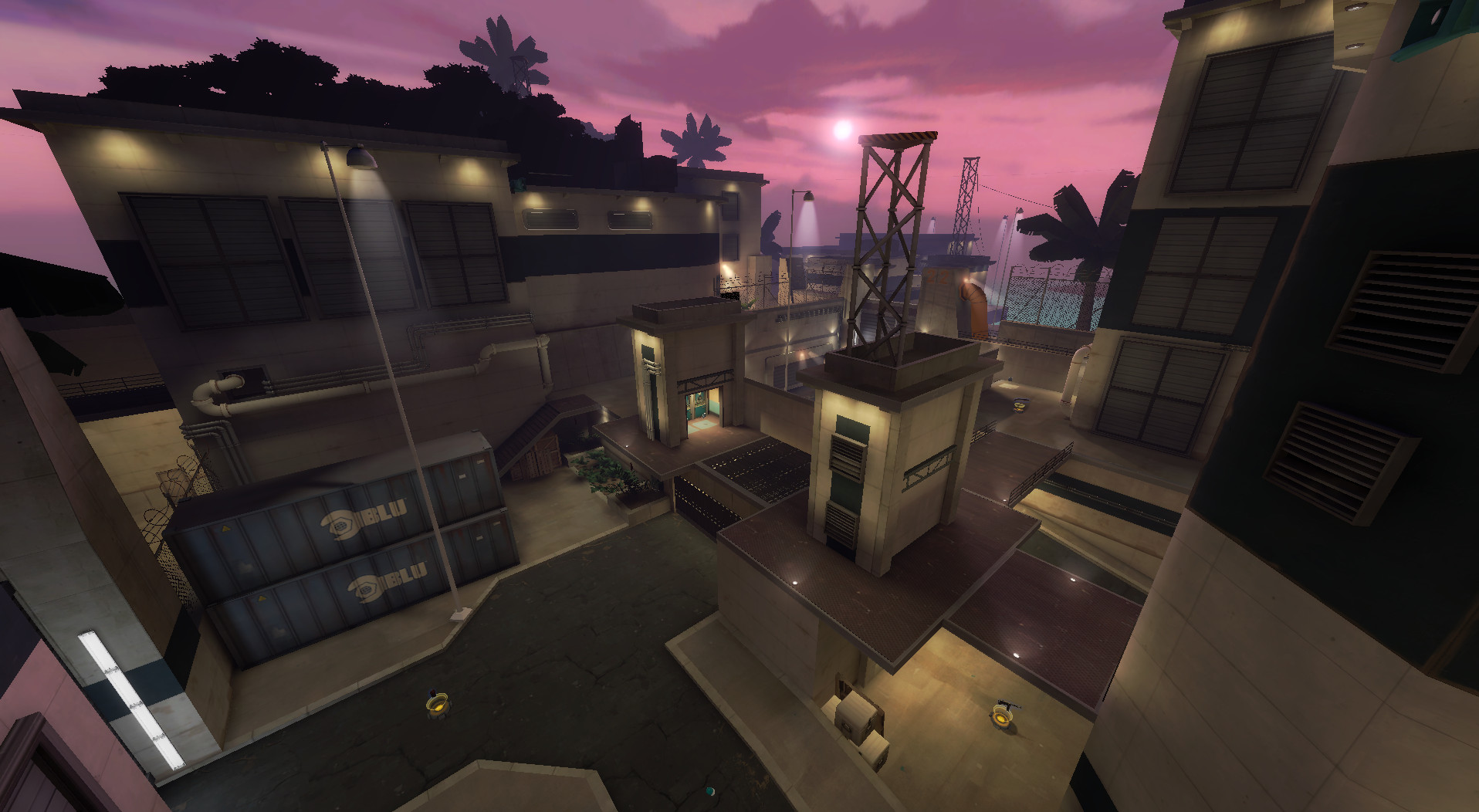 Map Port dm_lobstershore Mod for Team Fortress 2 Classic | TF2Classic Mods
