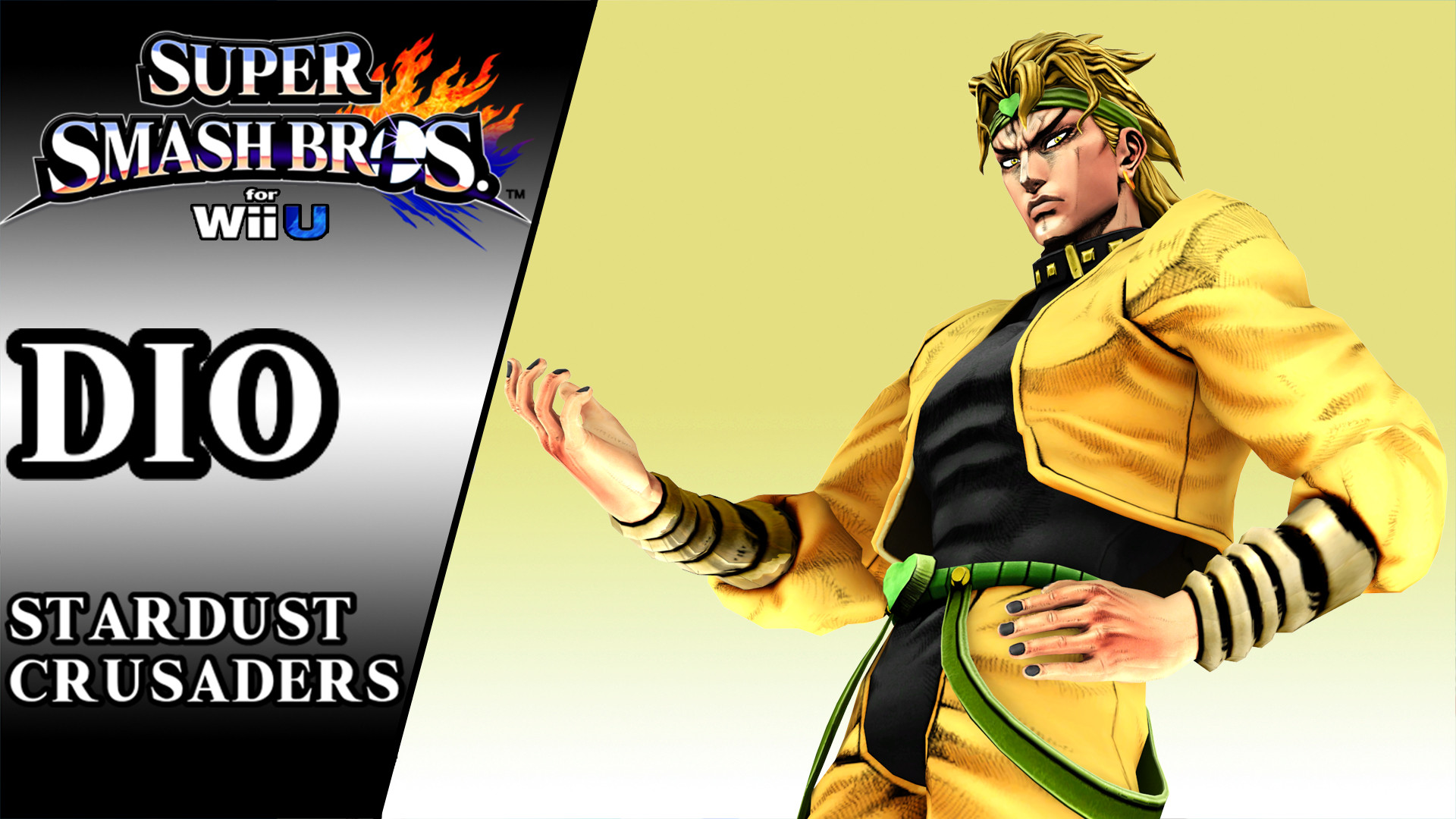 Dio (Stardust Crusaders) Mod for Super Smash Bros. (Wii U) | SSB4U Mods