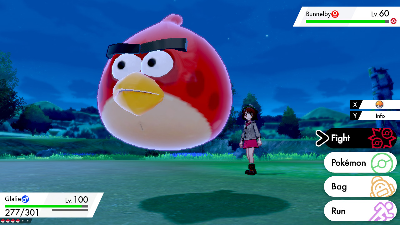 Red (Angry Birds) [Pokemon Sword & Shield] [Mods]