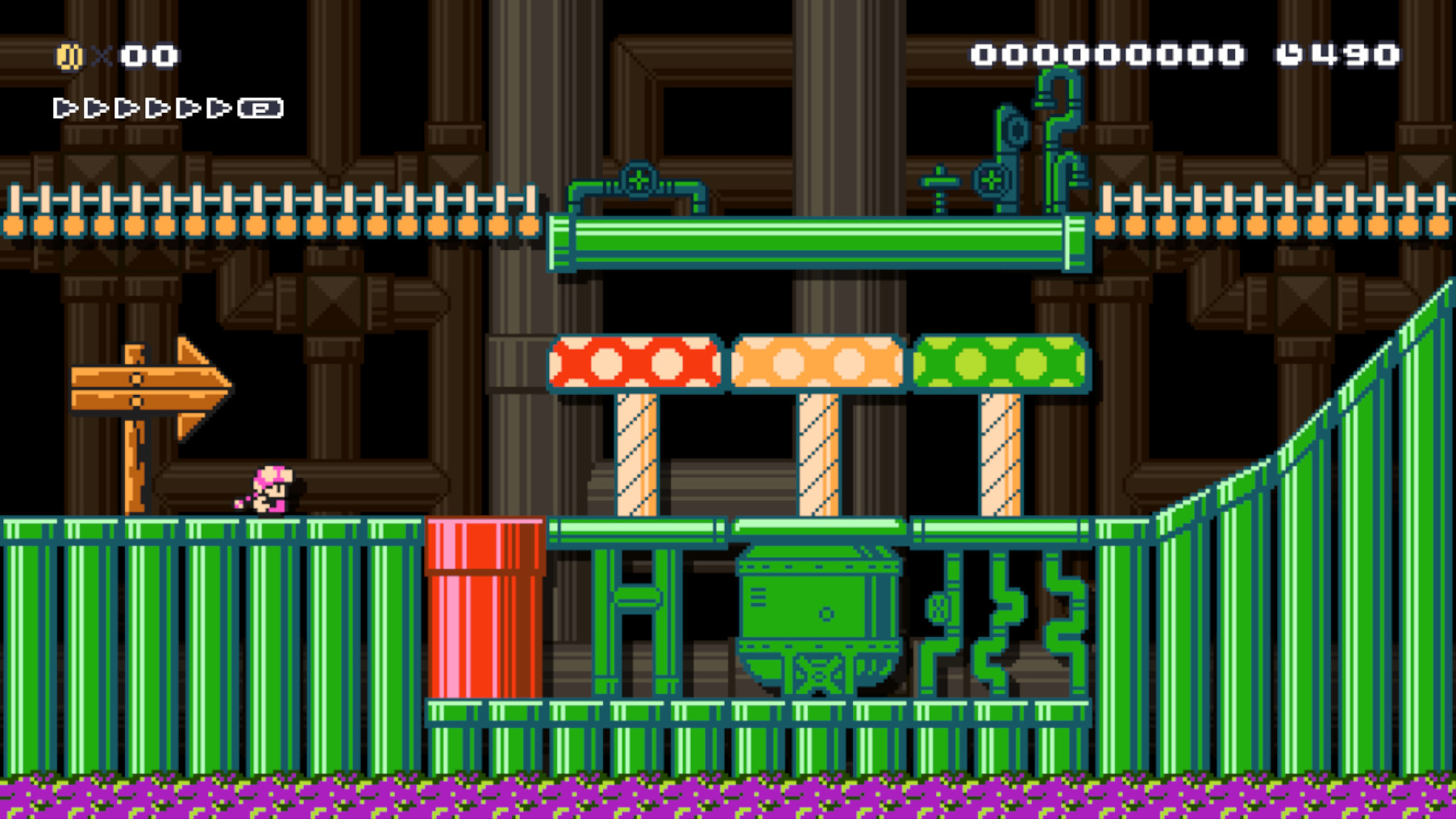 MM2 Sewer Theme Mod for Super Mario Maker 2 | SMM2 Mods