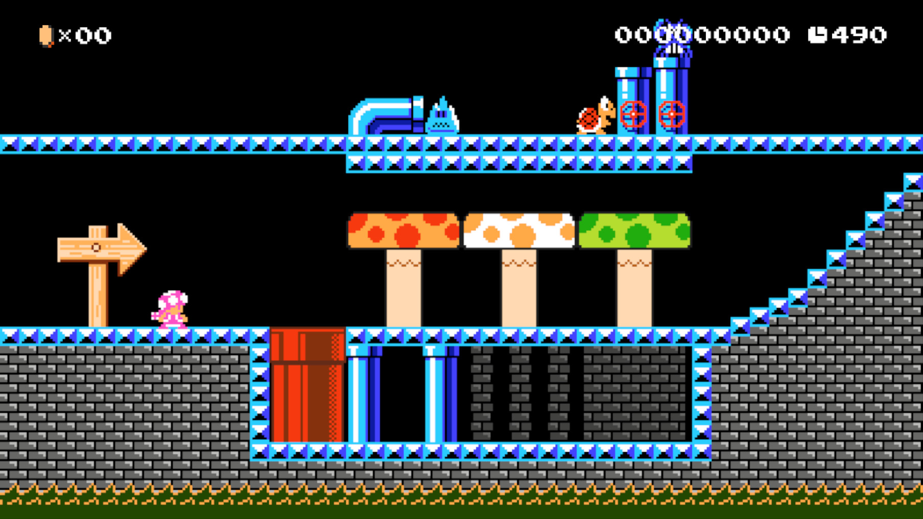 MM2 Sewer Theme Mod for Super Mario Maker 2 | SMM2 Mods