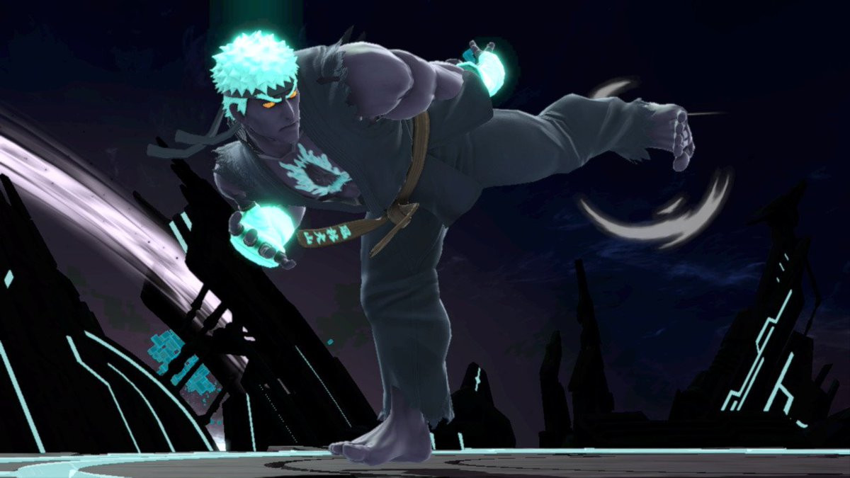 (Ryu) Oni Skin/Voice/SFX Mod for Super Smash Bros. Ultimate | SSBU Mods