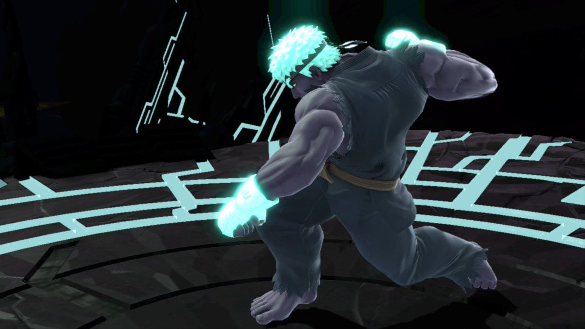 (Ryu) Oni Skin/Voice/SFX Mod for Super Smash Bros. Ultimate | SSBU Mods