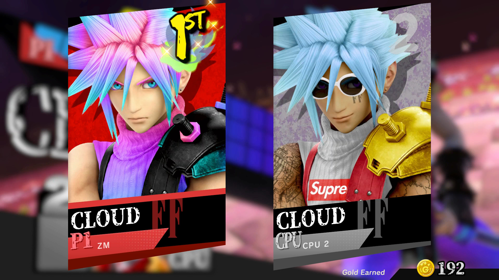 Gradient Cloud Mod for Super Smash Bros. Ultimate | SSBU Mods