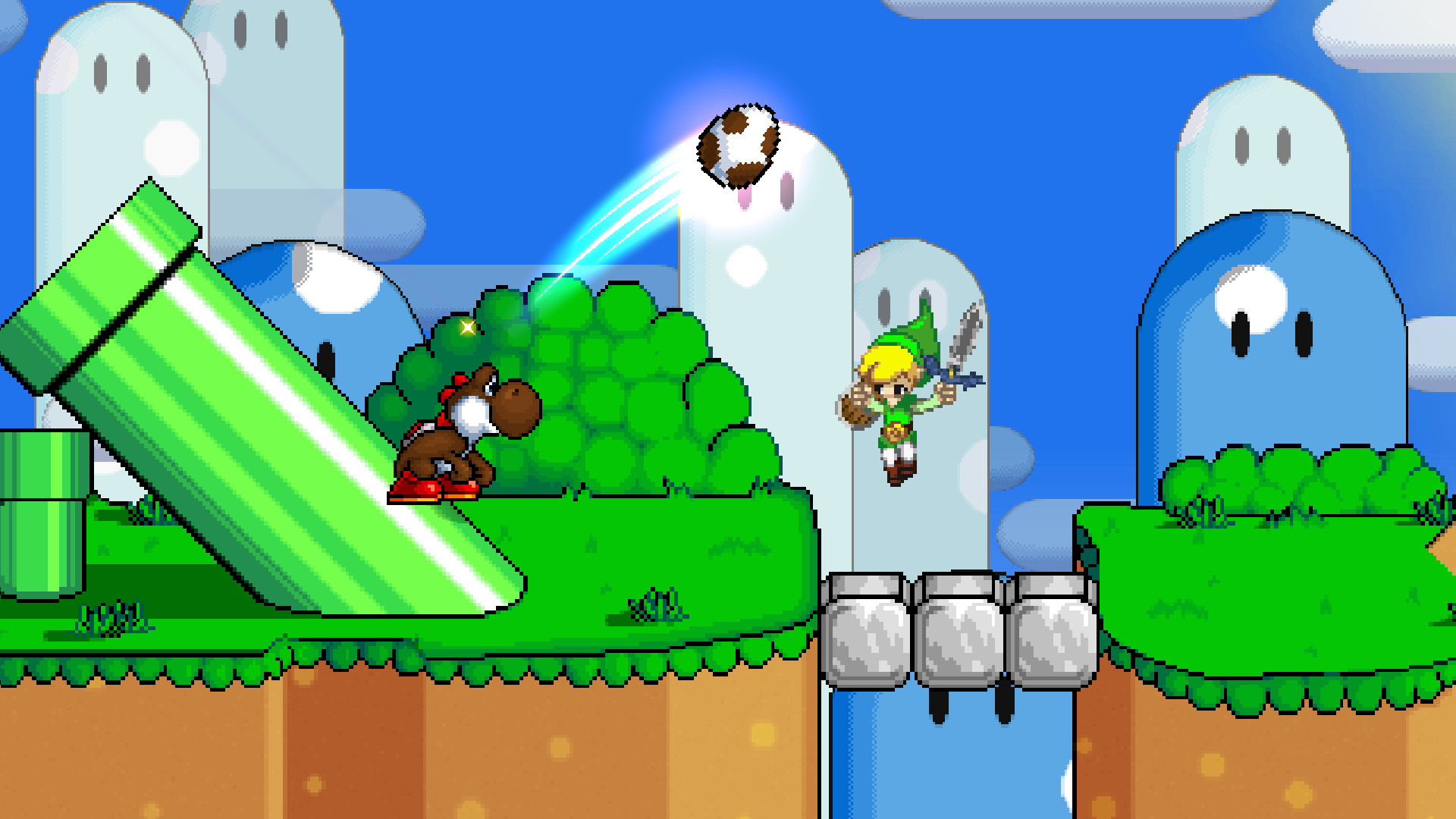 Brown Yoshi (SSBC 0.9.3) Mod for Super Smash Bros. Crusade | SSBC Mods