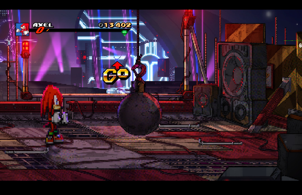 Sonic Advanced - KTE Over SoR3-Axel Mod for Streets of Rage 4 | SOR4 Mods