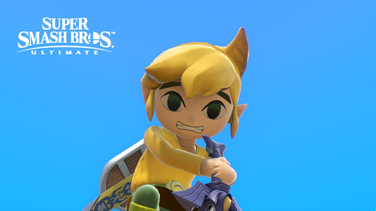 Yellow Tunic Toon Link Mod for Super Smash Bros. Ultimate | SSBU Mods