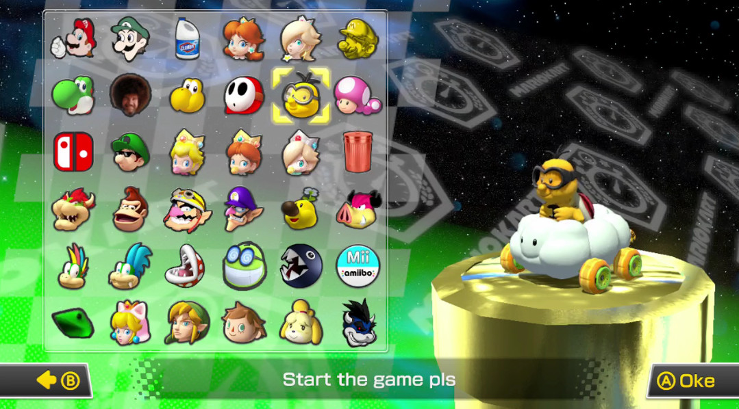 Cloud 9 [Mario Kart 8] [Mods]