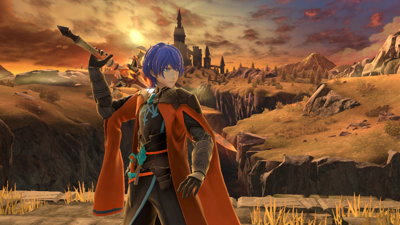 Byleth Orange Skin Mod for Super Smash Bros. Ultimate | SSBU Mods