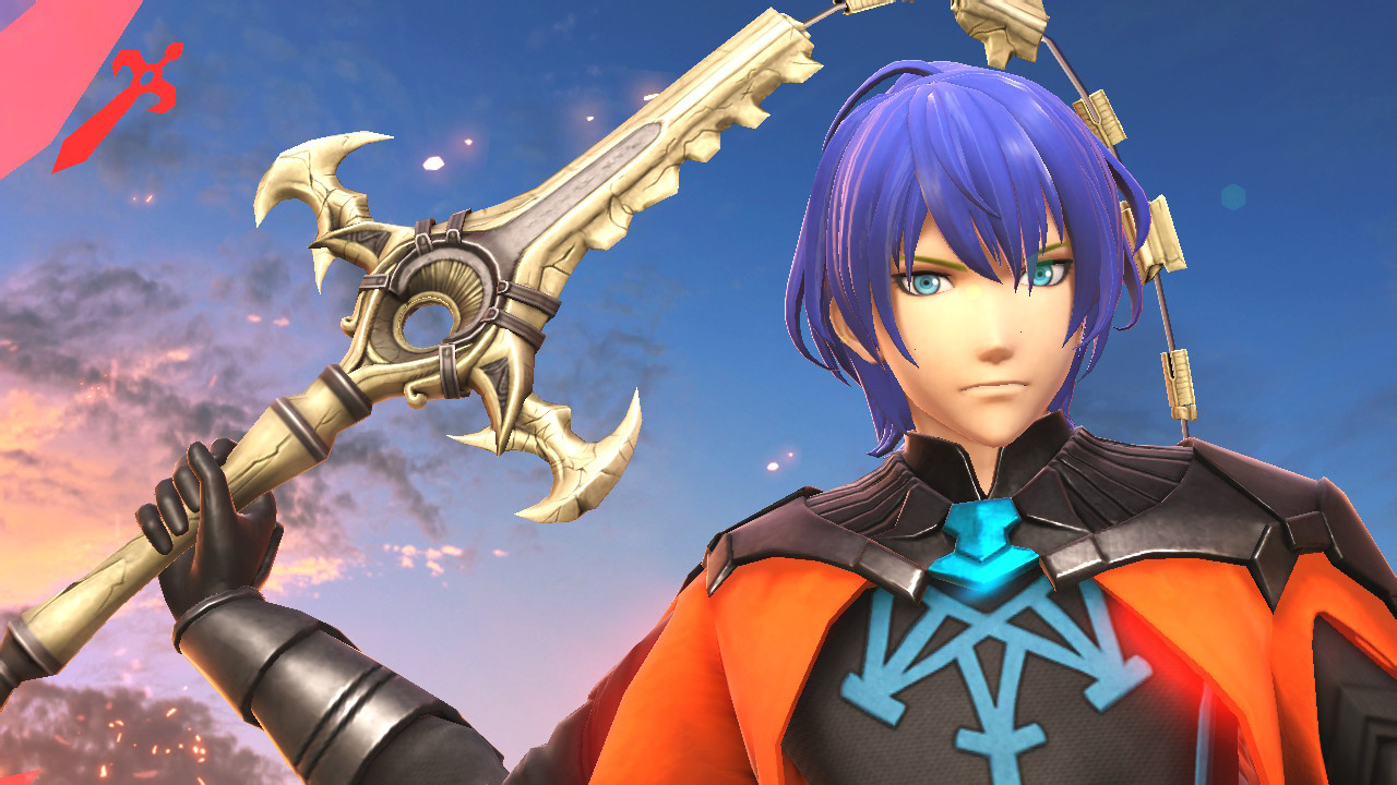 Byleth Orange Skin Mod for Super Smash Bros. Ultimate | SSBU Mods