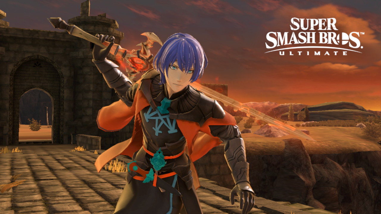 Byleth Orange Skin Mod for Super Smash Bros. Ultimate | SSBU Mods