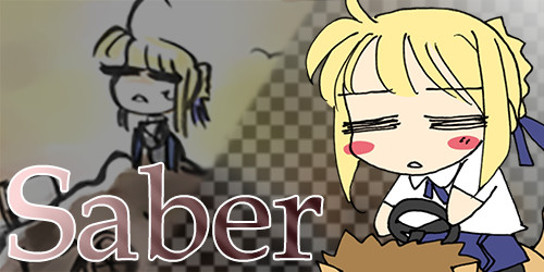 Saber (Fate/Stay Night) Mod for 100% Orange Juice | 100% OJ Mods
