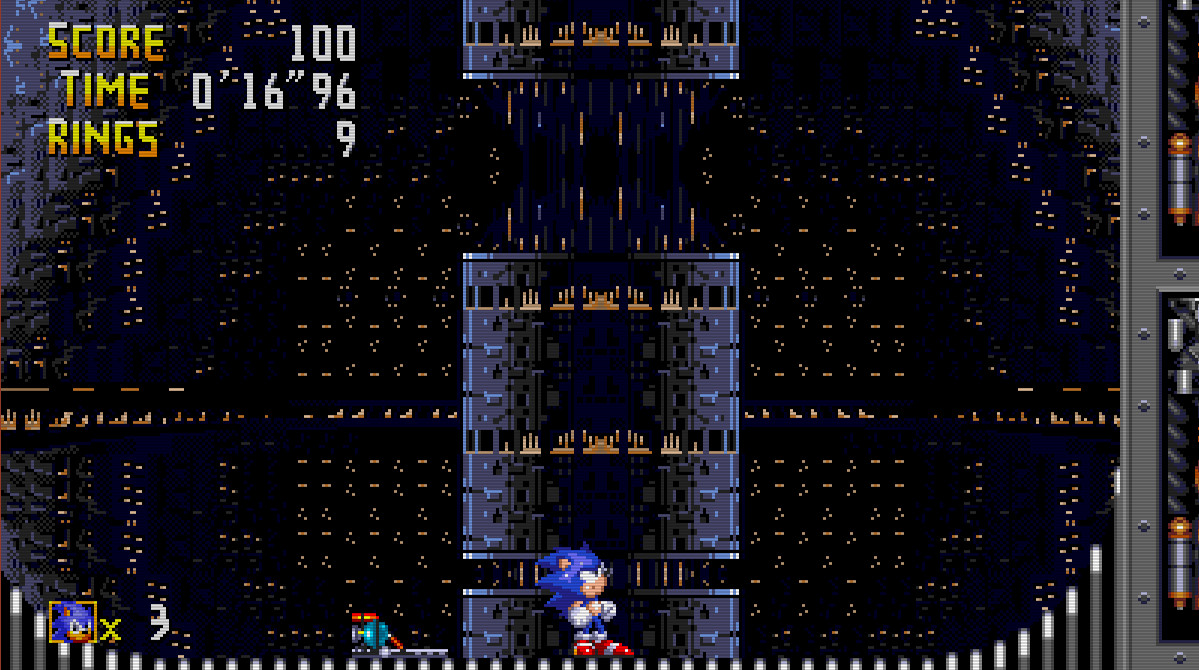 Death egg at sunrise + monochrome death egg zone Mod for Sonic 3 A.I.R ...
