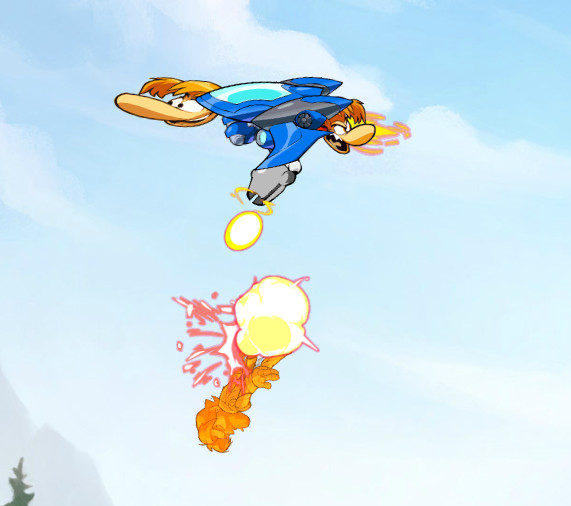 Yokai's Spirit but it's Rayman Mod for Brawlhalla | BHalla Mods