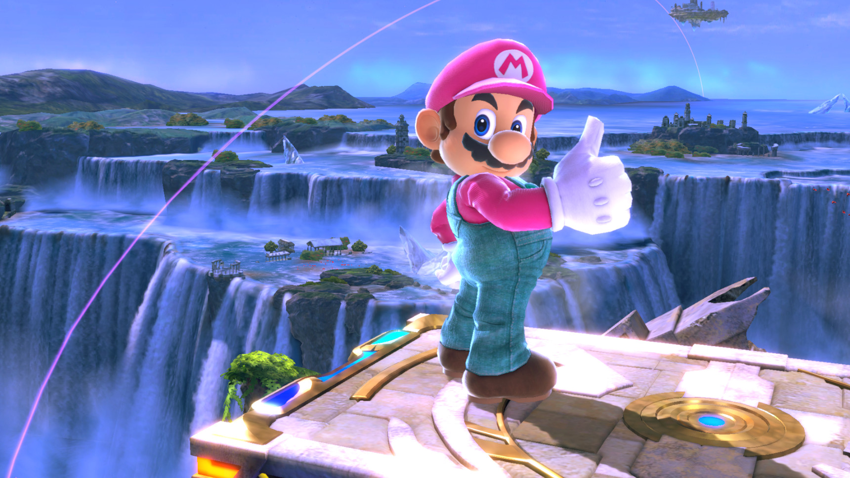 Pink Mario [Super Smash Bros. Ultimate] [Mods]