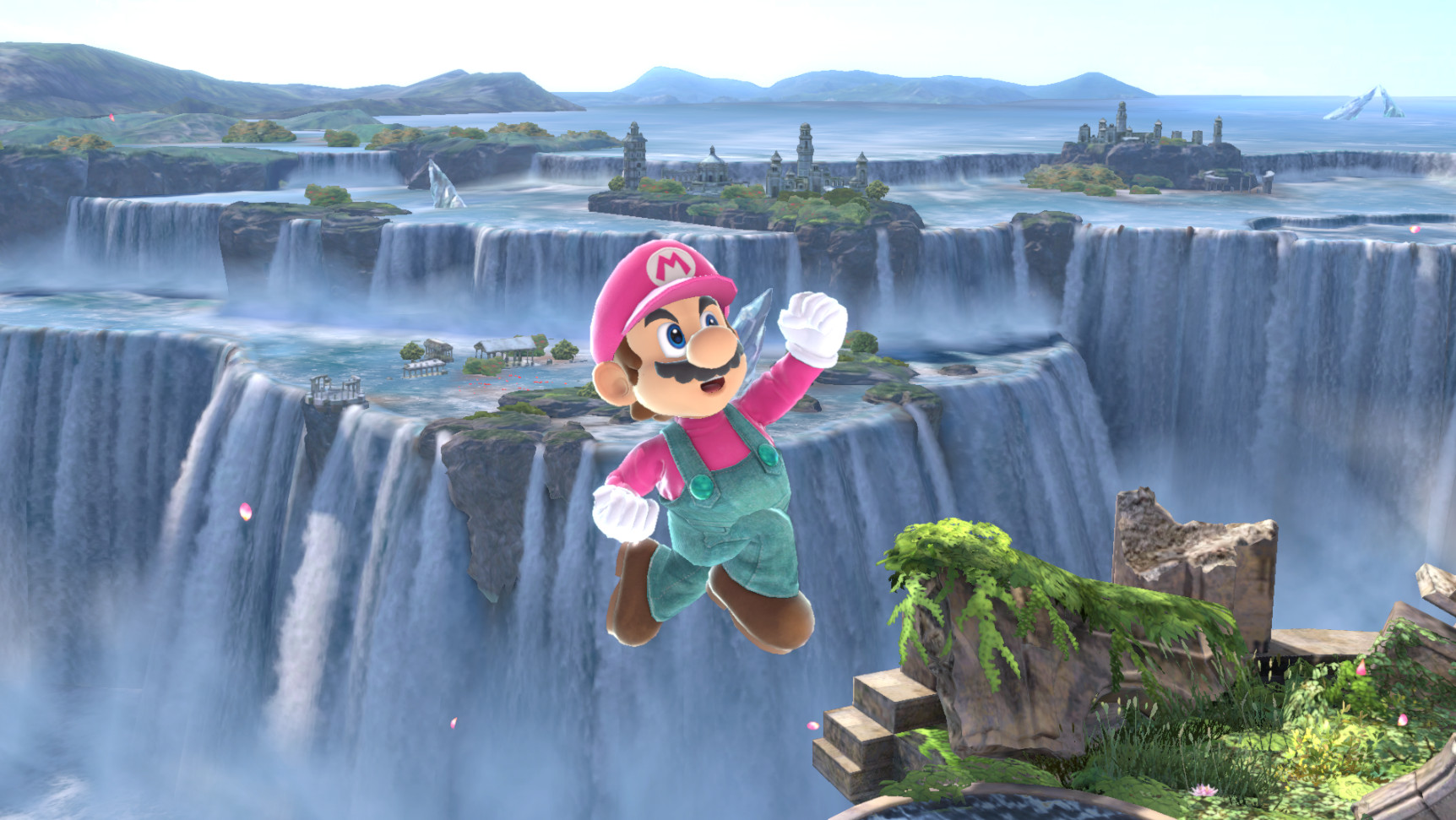 Pink Mario [Super Smash Bros. Ultimate] [Mods]