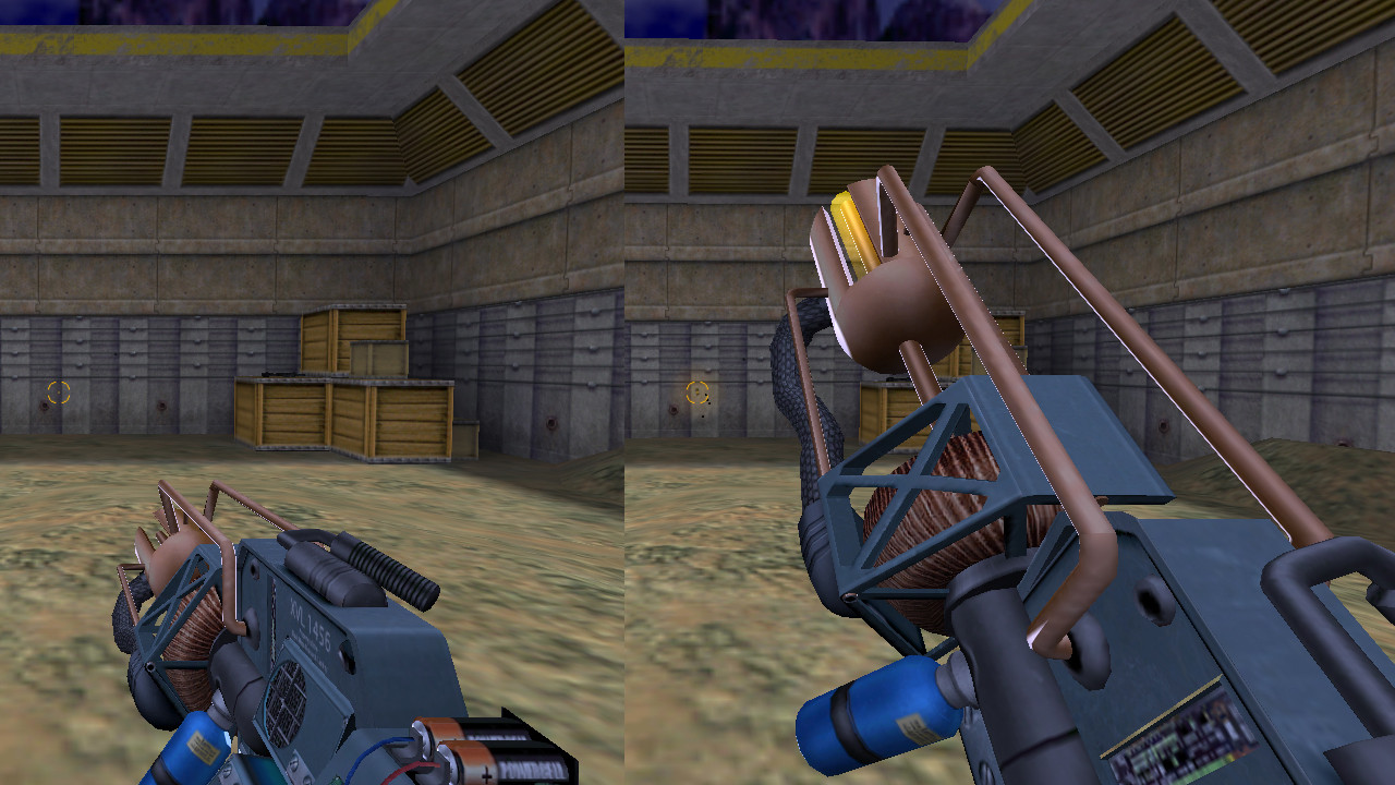 Gauss Gun Recolor Halflife Skin Mods