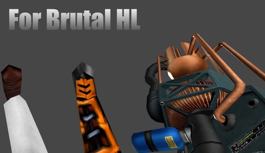 BMS(2012) Gauss gun with effect Mod for Half-Life | HL Mods