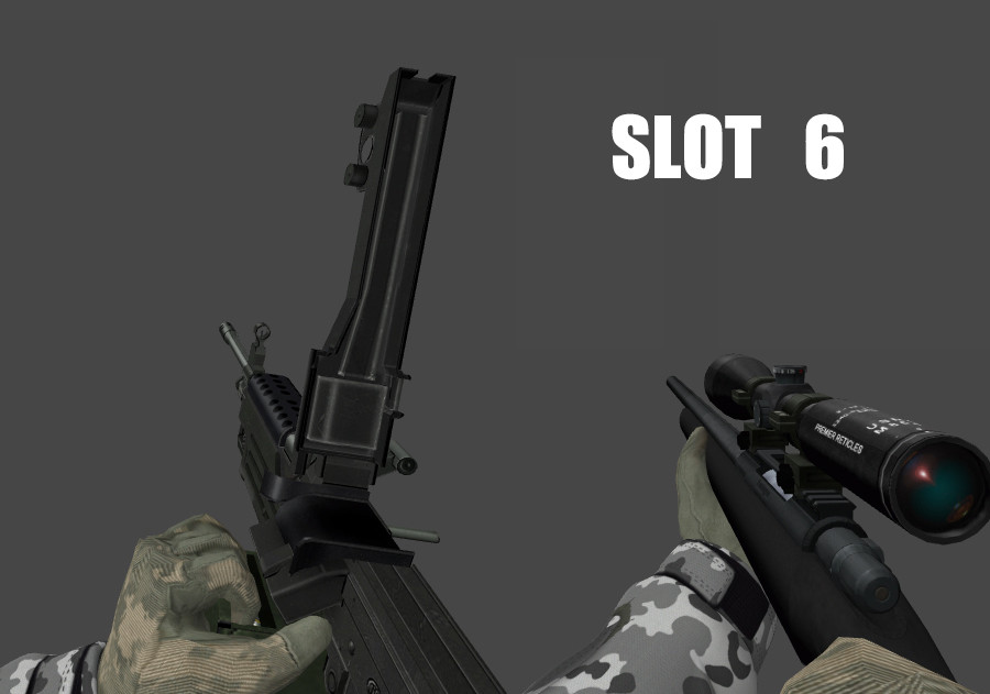 Default weapons with BMS marine hands Mod for Sven Co-op | SC Mods