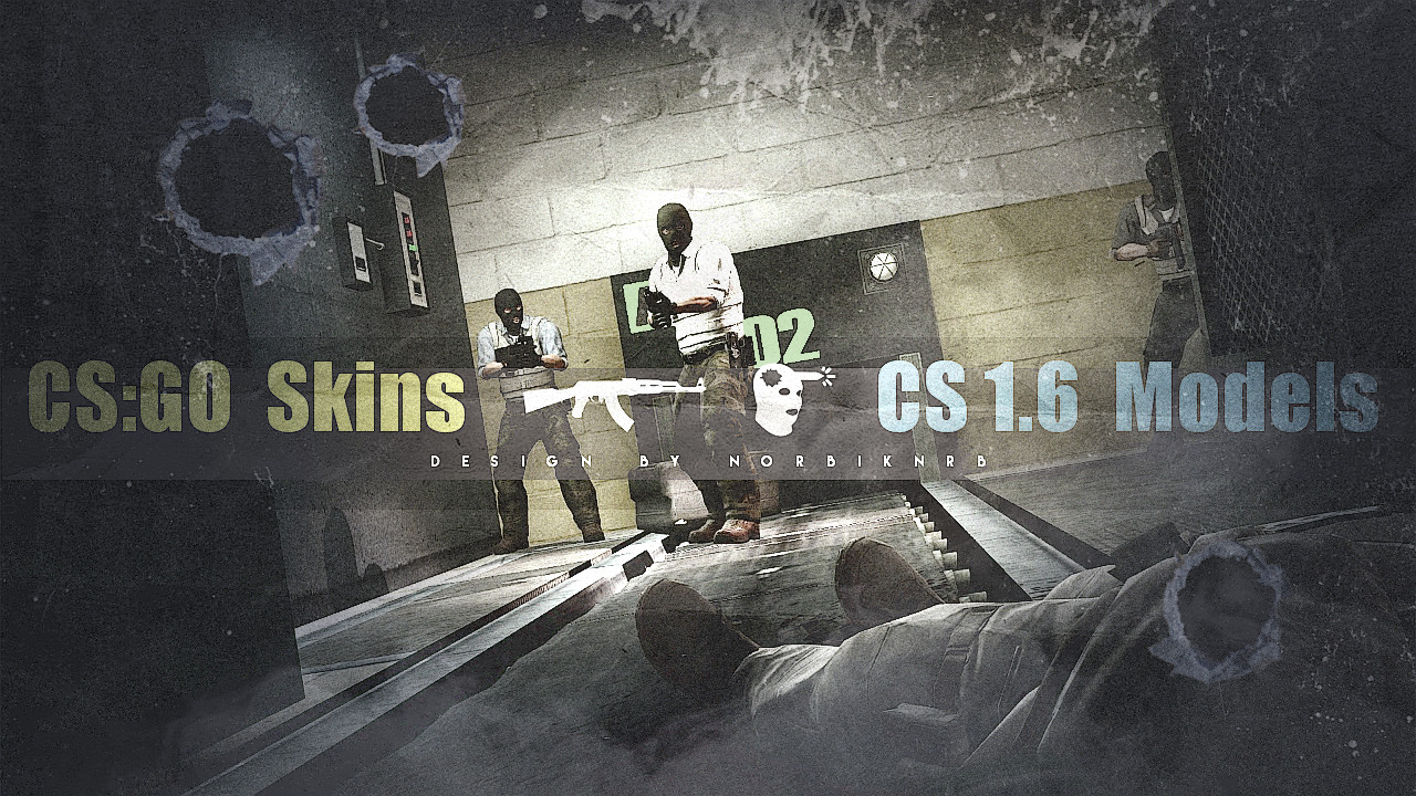 CS:GO Skins on CS 1.6 original models Mod for Counter-Strike 1.6 | CS1 ...