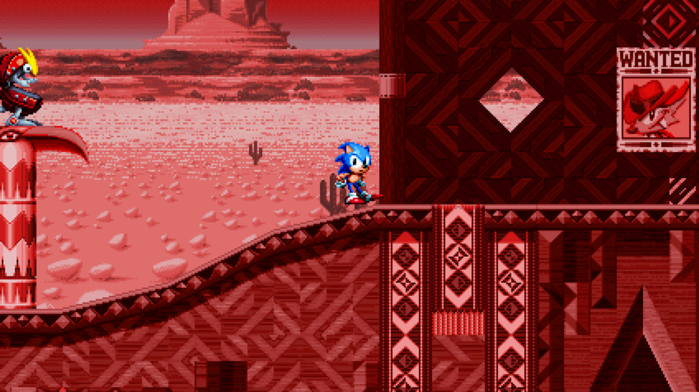 Mirage Saloon Act 2 (Redness) Mod for Sonic Mania | SM Mods