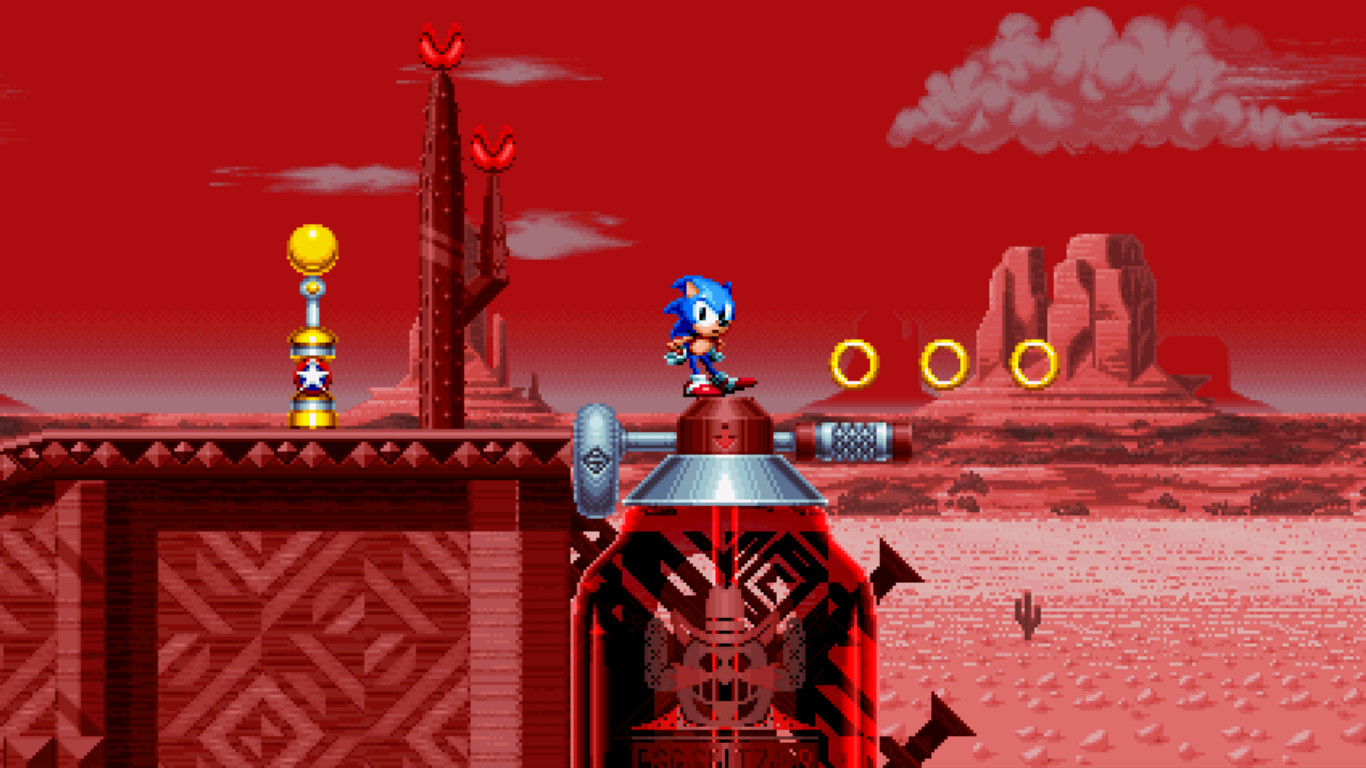Mirage Saloon Act 2 (Redness) Mod for Sonic Mania | SM Mods
