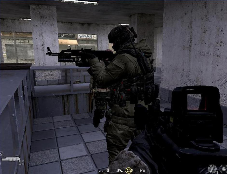 Sas tf141 vs russian spetsnaz_MW3 [Call of Duty 4: Modern Warfare] [Mods]