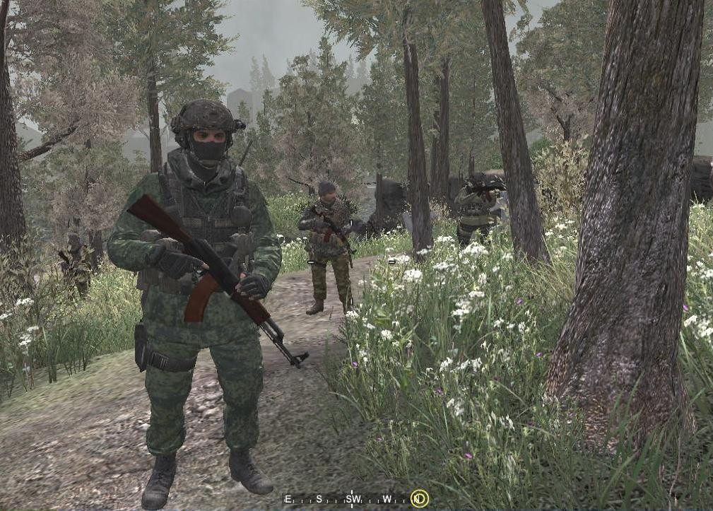 Sas tf141 vs russian spetsnaz_MW3 [Call of Duty 4: Modern Warfare] [Mods]