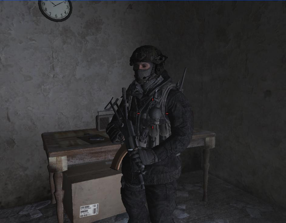 Sas tf141 vs russian spetsnaz_MW3 [Call of Duty 4: Modern Warfare] [Mods]