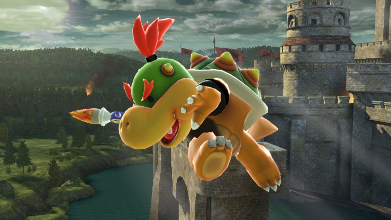 Bowser Jr. on Inkling Mod for Super Smash Bros. Ultimate | SSBU Mods