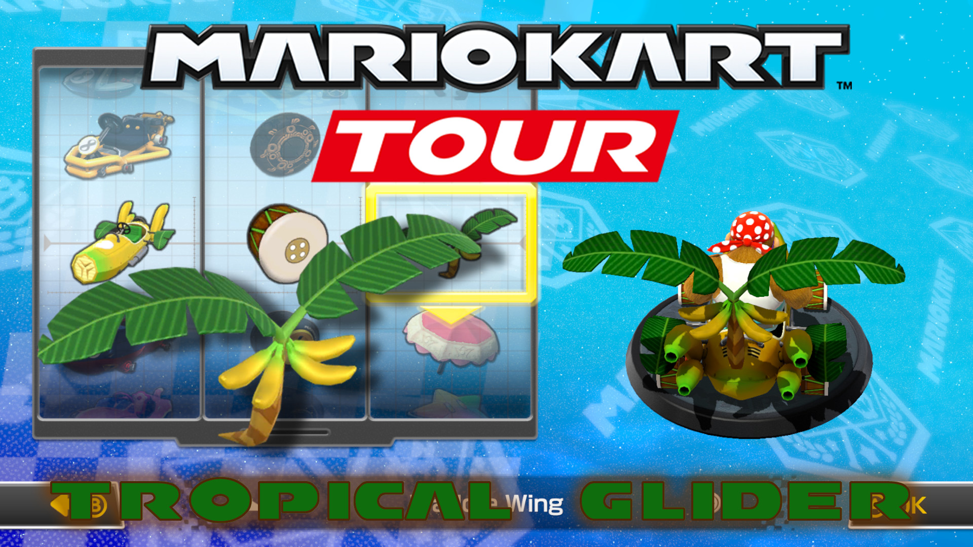 Tropical Glider from MKT [Mario Kart 8] [Mods]