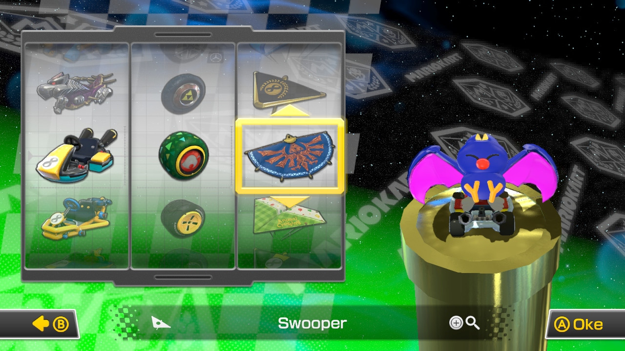 MKT Swooper Mod for Mario Kart 8 | MK8 Mods