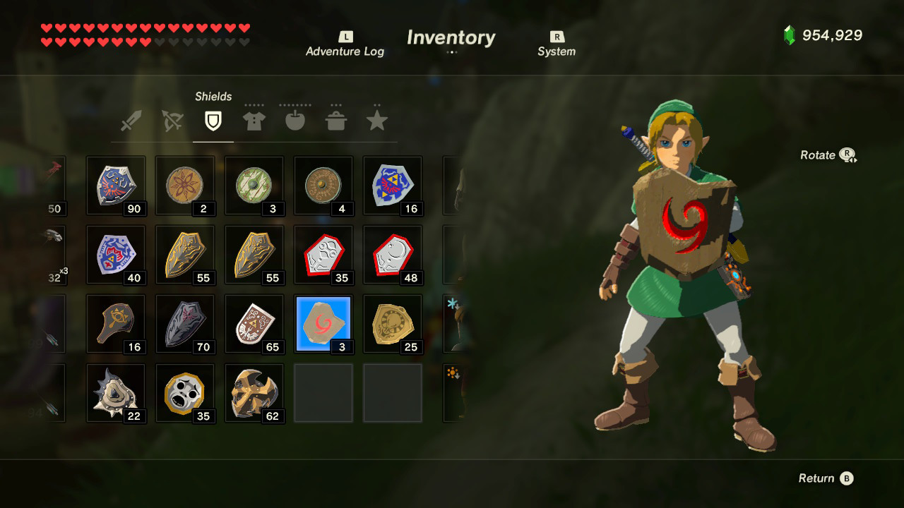 Oot weapon set (port) Mod for The Legend of Zelda: Breath of the Wild ...