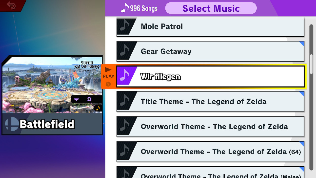 All Songs in One Playlist Mod for Super Smash Bros. Ultimate | SSBU Mods