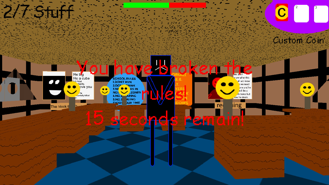 Leo Basics in Giving Stuff to People [Baldi's Basics] [Mods]