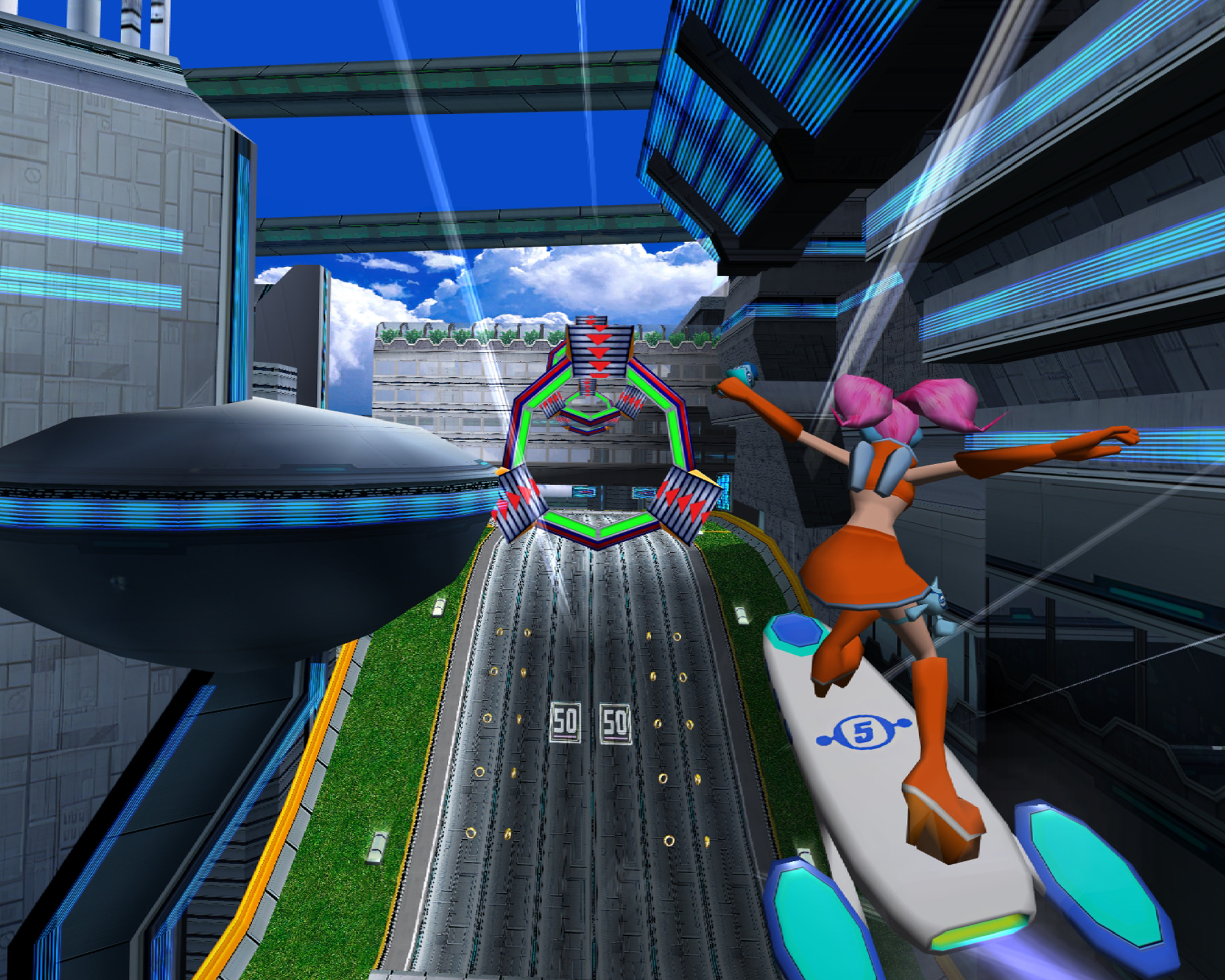 Space Channel 5's Original Ulala Outfit Mod for Sonic Riders (GameCube ...