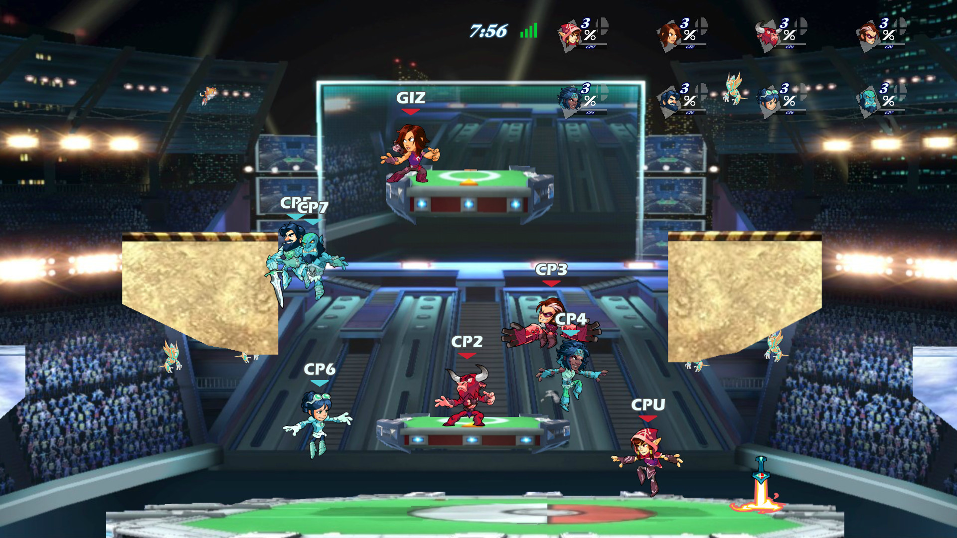Super Smash Bros. Ultimate UI Battle Hud Mod Mod for Brawlhalla ...