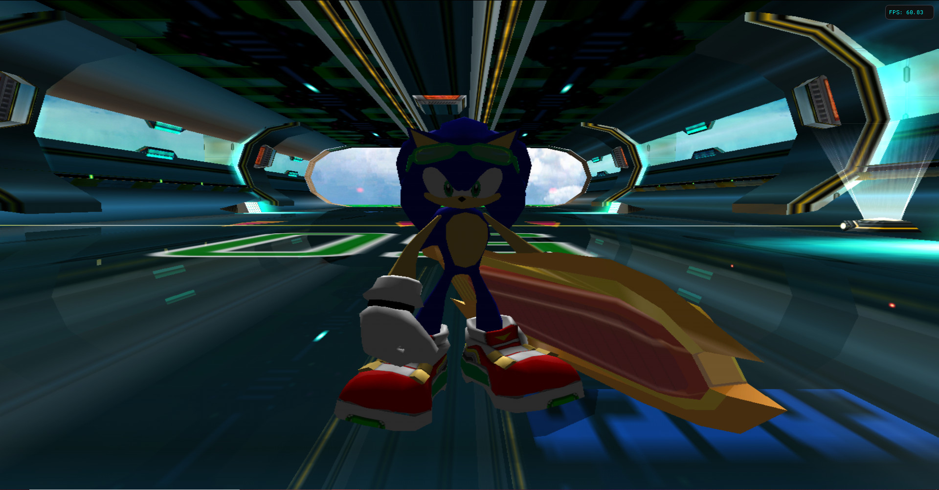 SA2 Sonic Skin Mod for Sonic Riders (GameCube) | SR-GC Mods