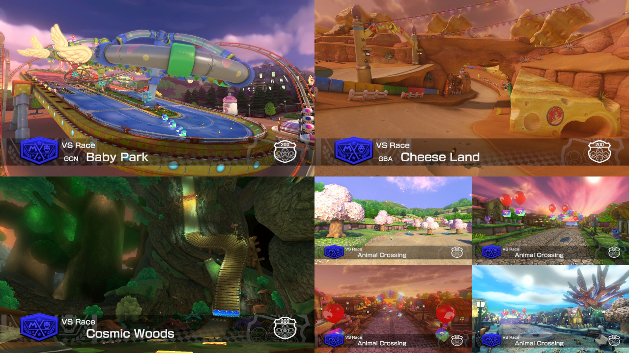 BluGoku's Skybox Pack Mod for Mario Kart 8 | MK8 Mods