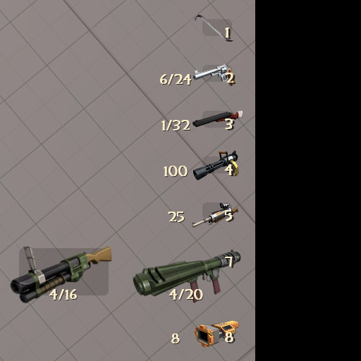Clean Weapon Selection Mod for Open Fortress | OF Mods