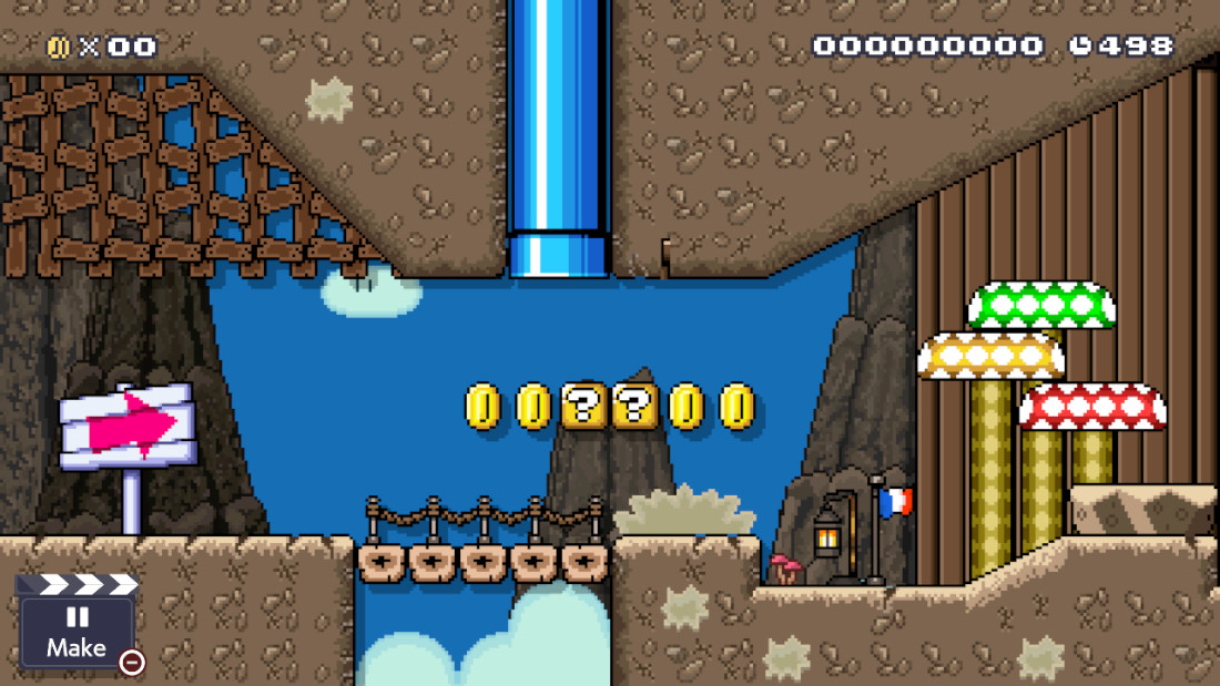 Mountain Theme for SMW Mod for Super Mario Maker 2 | SMM2 Mods