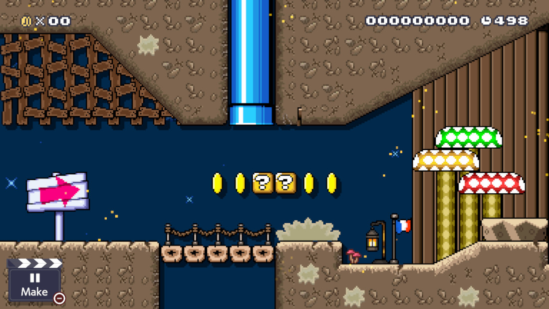 Mountain Theme for SMW Mod for Super Mario Maker 2 | SMM2 Mods