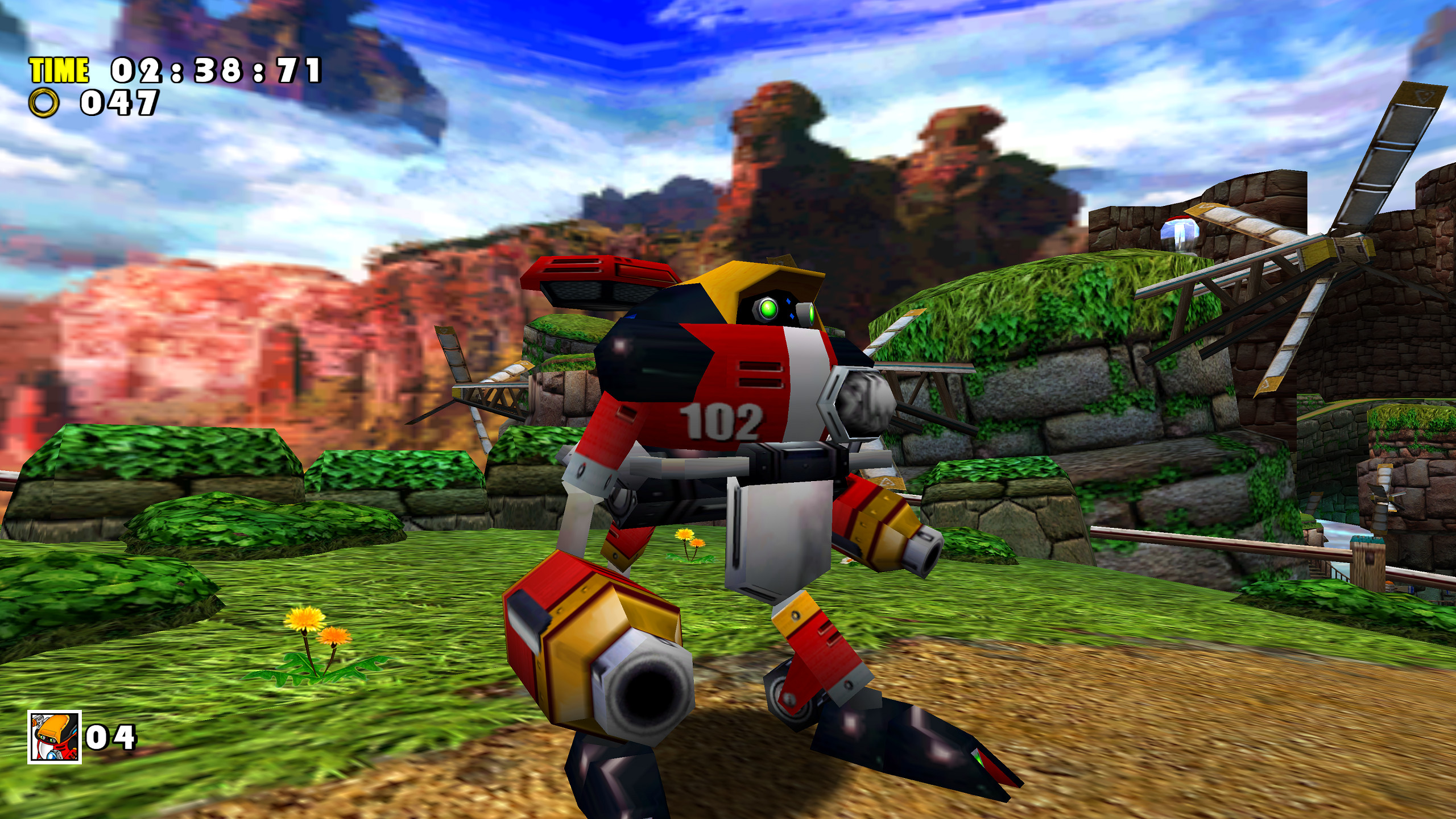 E-100 Texture Swaps Mod for Sonic Adventure DX | SADX Mods