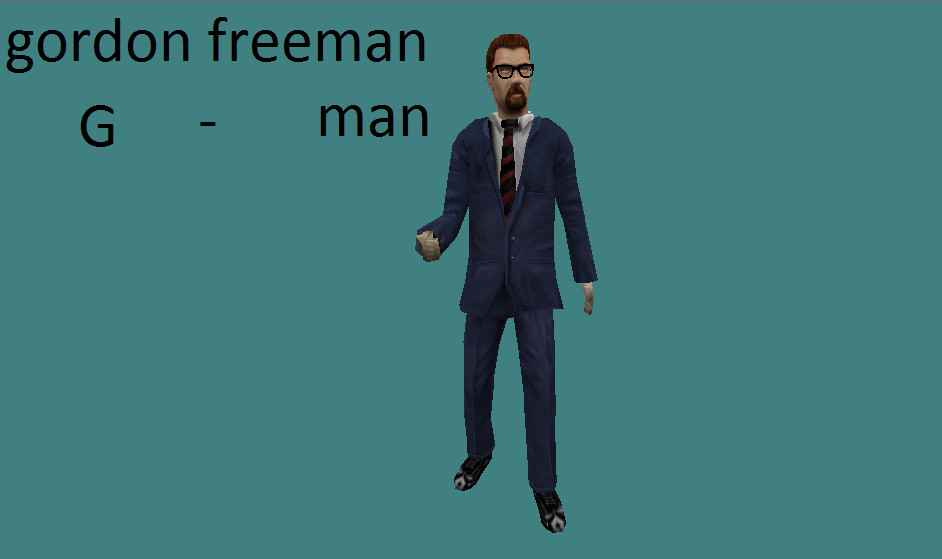 Gordon-Freeman = G-man [Half-Life] [Mods]