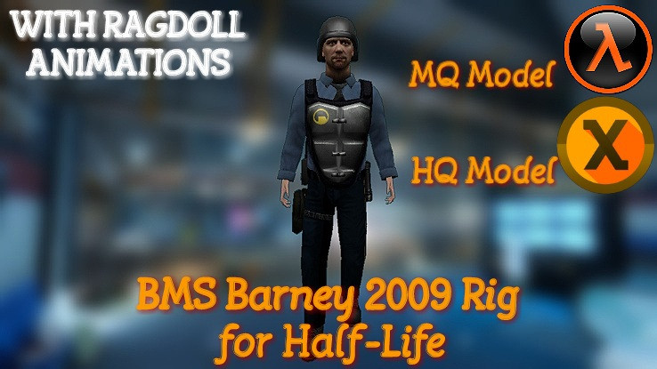 BMS Barney 2009 Rig for Half-Life [Half-Life] [Mods]
