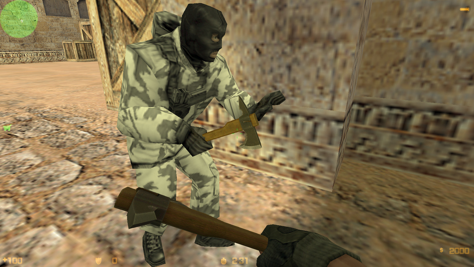 KOS Secret Operations Hatchet Knife [Counter-Strike 1.6] [Mods]