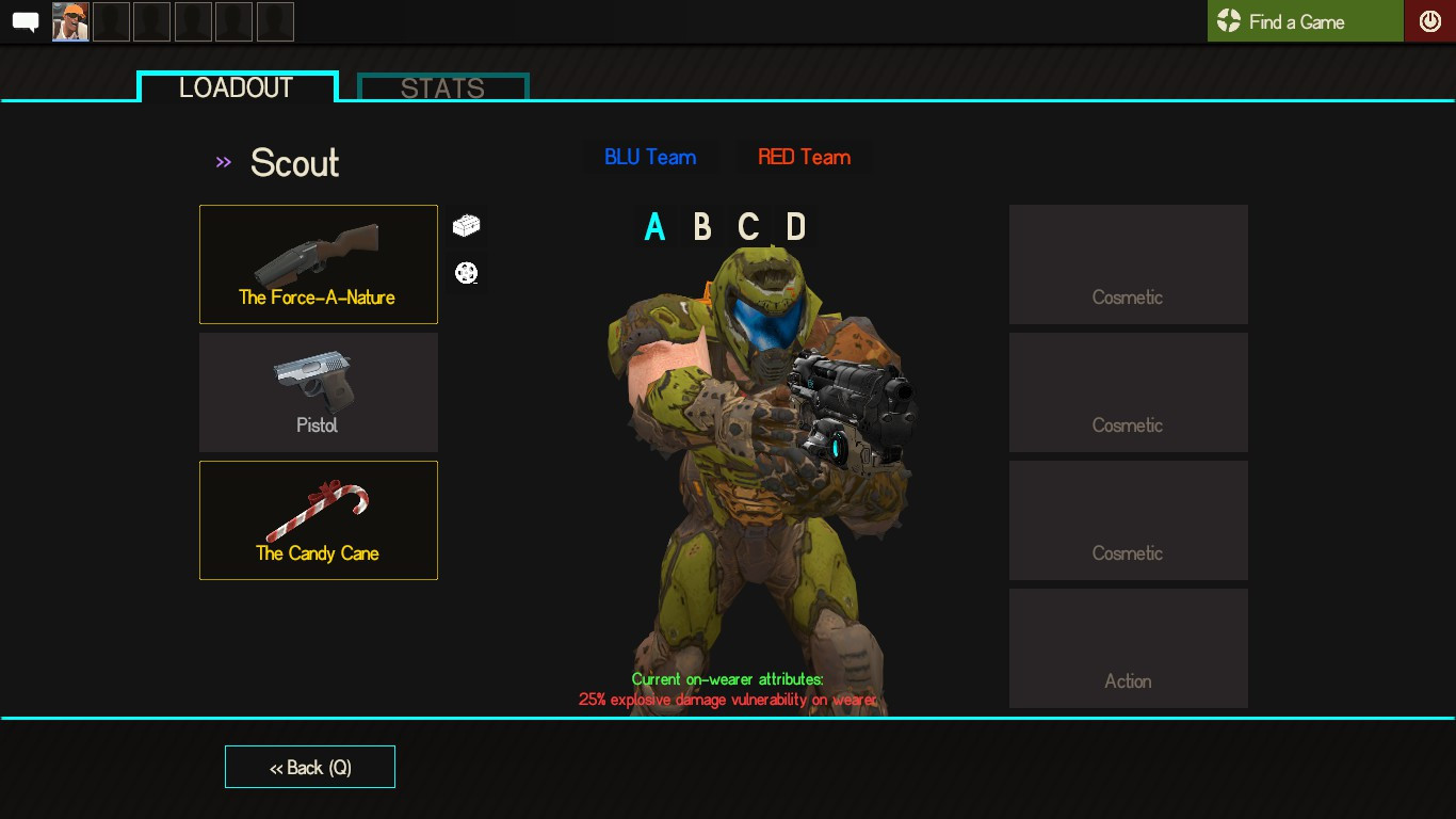 Doom Slayer Eternal for Scout Mod for Team Fortress 2 | TF2 Mods